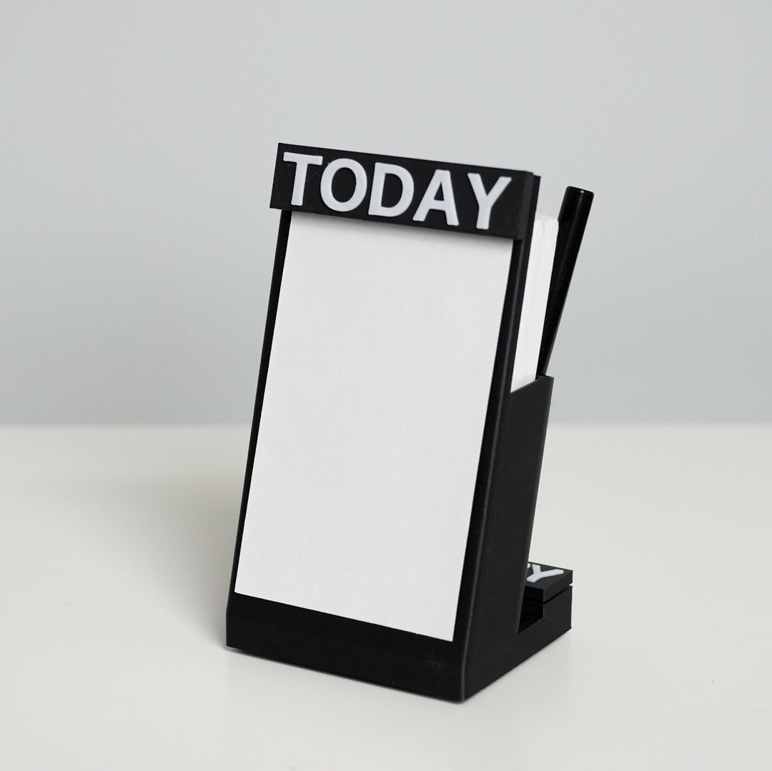 Task Note Card Holder | To-do List Includes 3X5 Index Cards| - Etsy