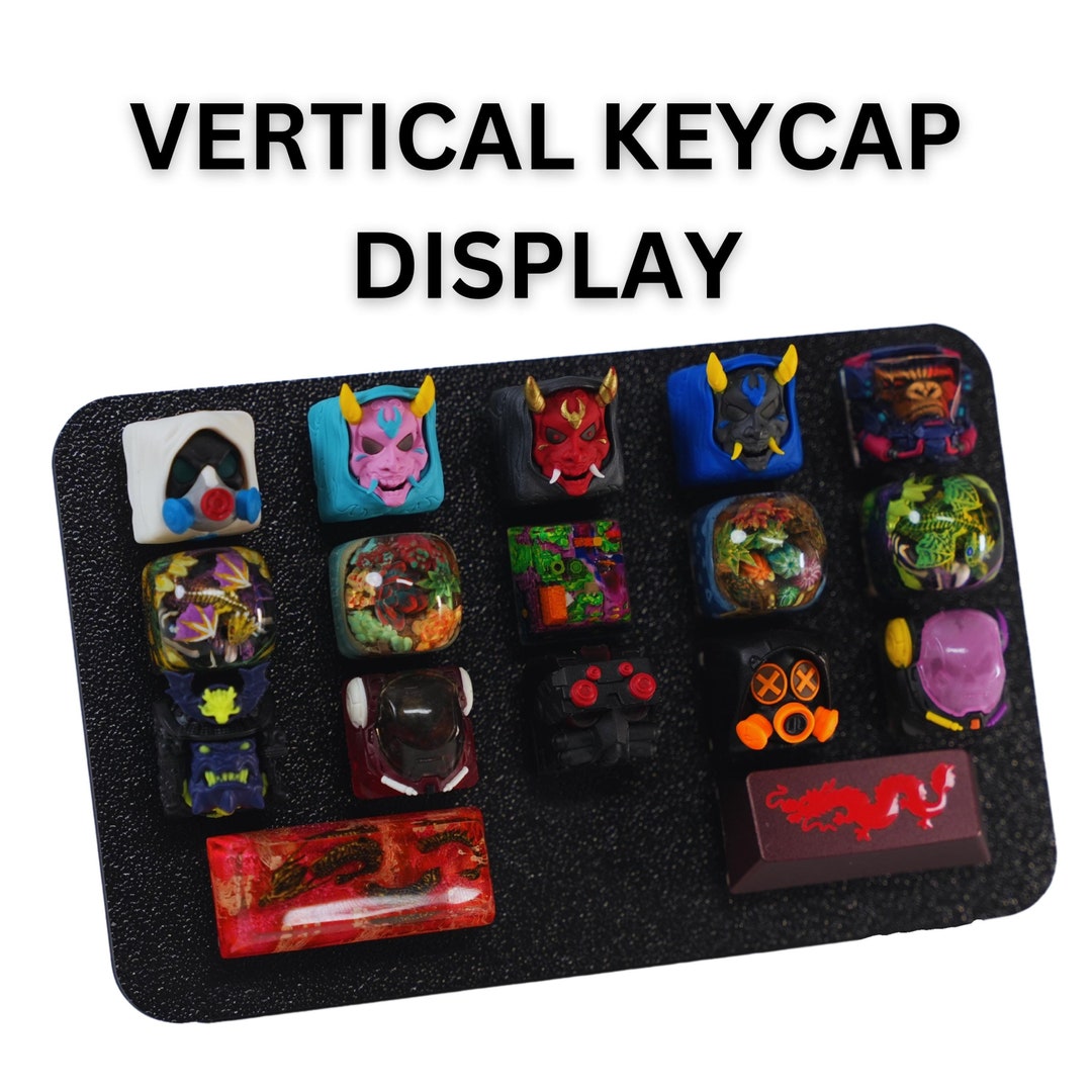 Artisan Keycap Open Display With Multiple Configurations | Vertical ...