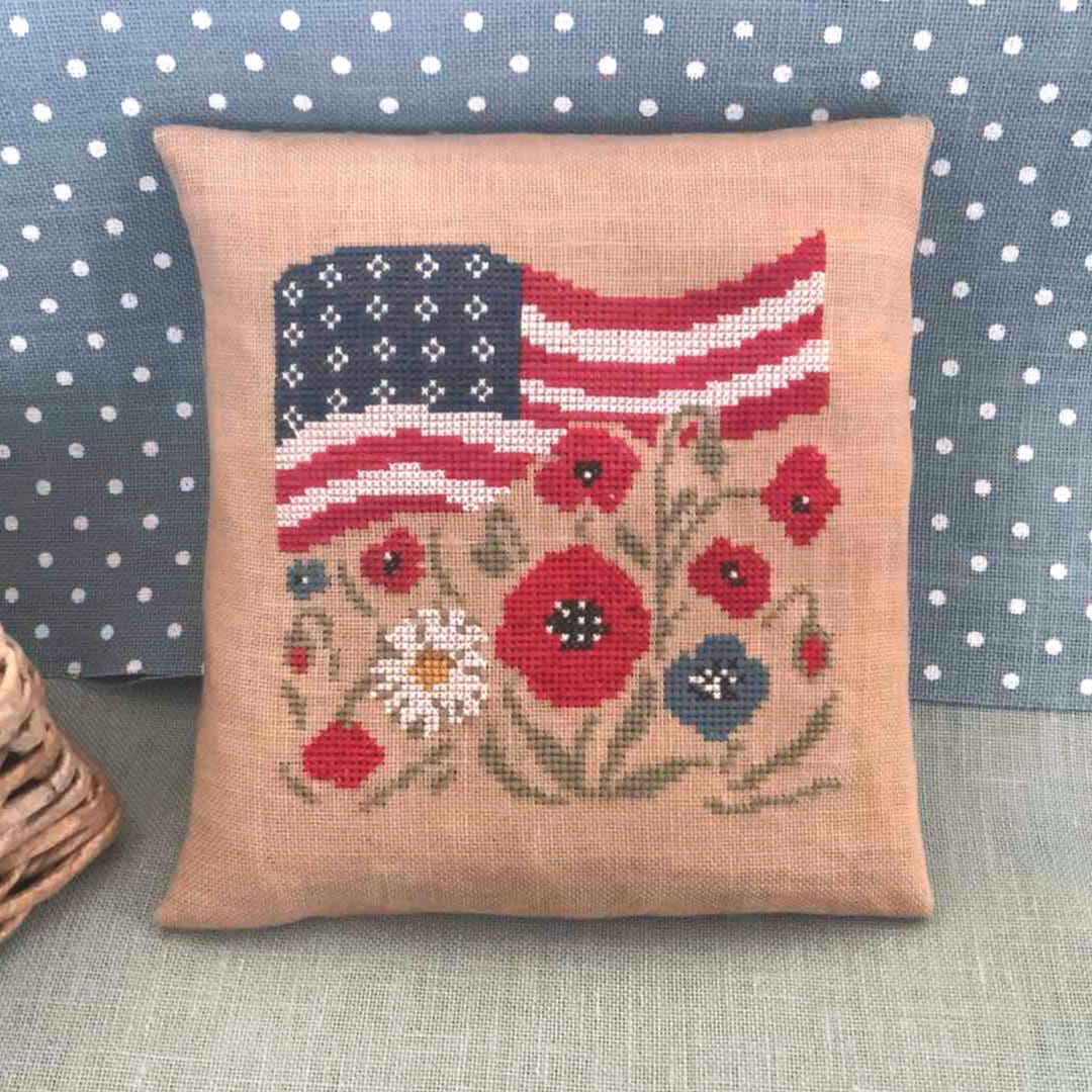 PDF Stars, Stripes, and Blooms by Needle Treasures Nook Cross Stitch ...