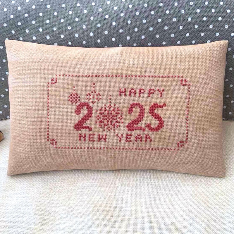 Happy New Year Stitch - Etsy