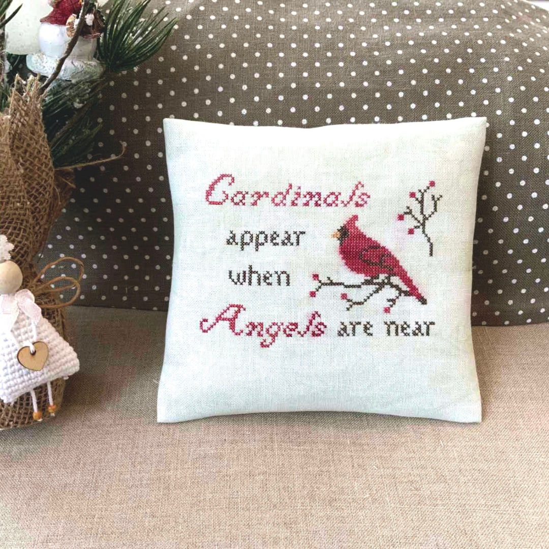 PDF Cardinals by Needle Treasures Nook Cross Stitch Quote Cross Stitch ...