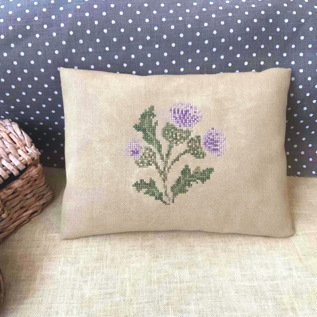 PDF Elegant Thistle Cross Stitch Design by Needle Treasures Nook Nature ...