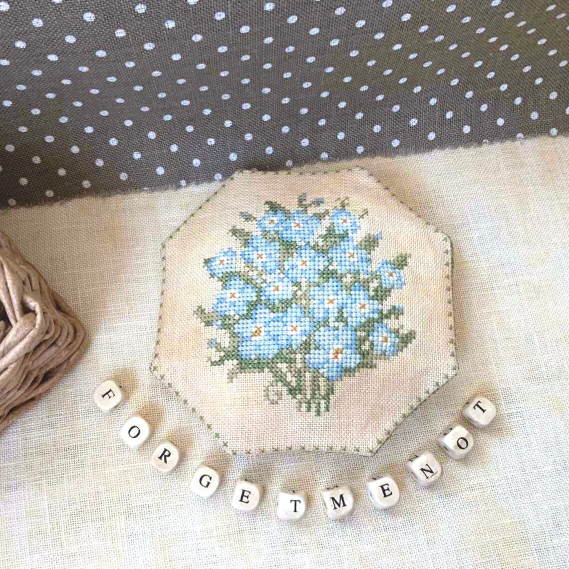 PDF Garden Treasures Forget-me-not by Needle Treasures Nook Cross ...
