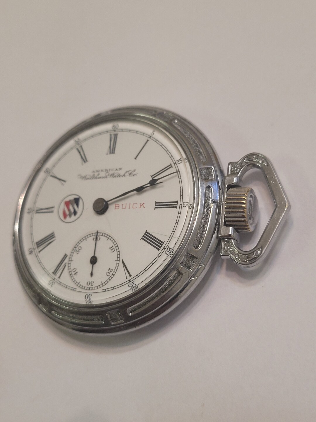 Antique 1893 Waltham Pocket Watch Size 16 BUICK Logo - Etsy