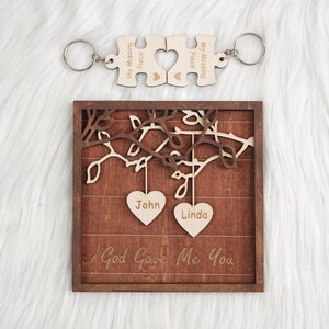 Personalized Penguin Couple Wooden Frame, Couples Sign Cute, Better ...