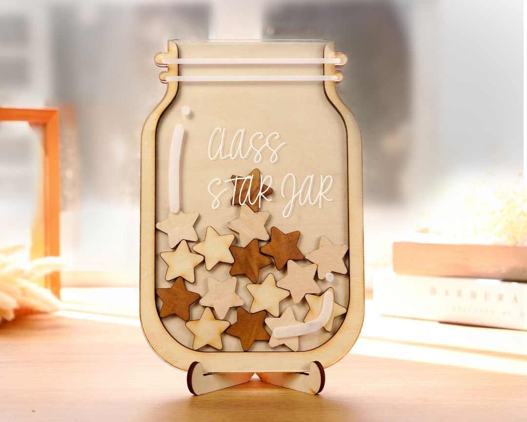 Class Star Jar Personalized Reward Jar for Classroom Back to - Etsy