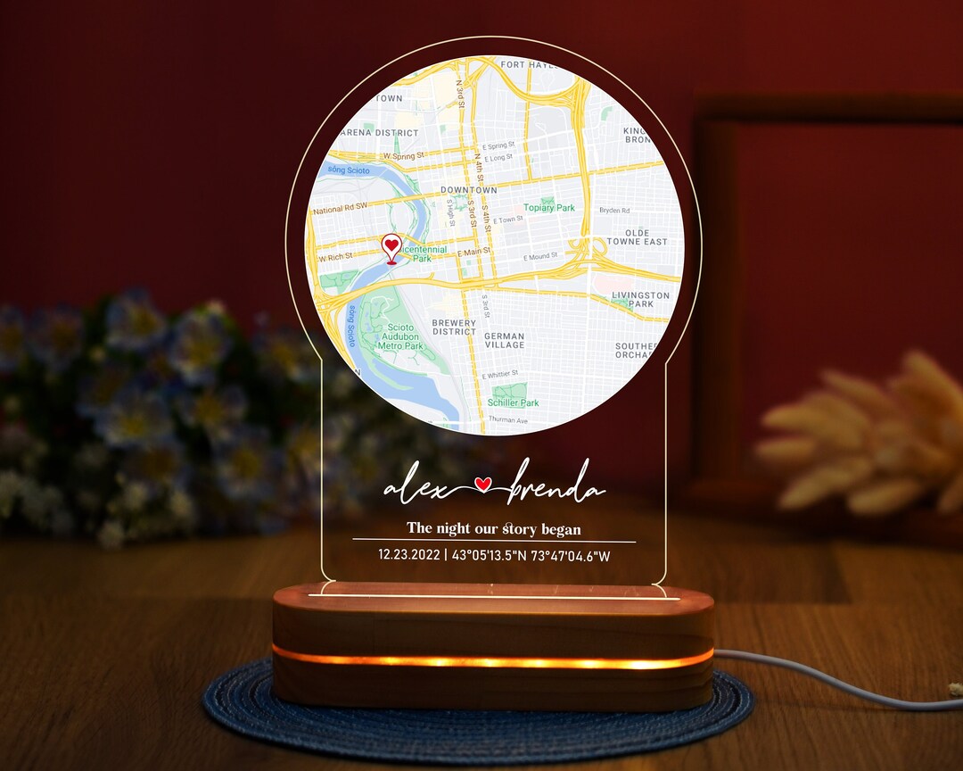 Custom Map Plaque, Where It All Began Map Plaque, Personalized ...