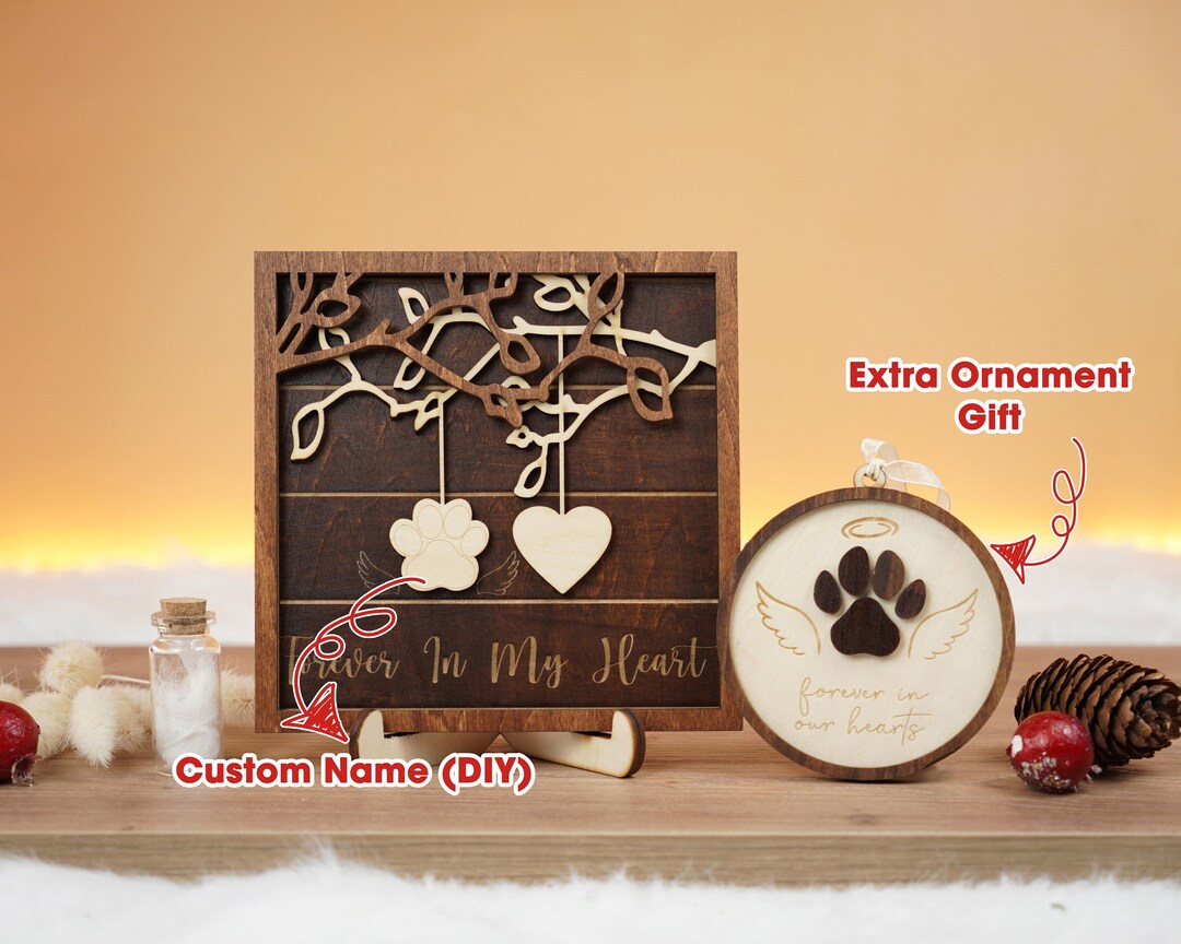 Pet Memorial Tree Sign Pet Name Sign Custom Pet Names Sign - Etsy