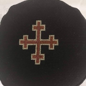 Hand Embroidered Hat,skufia, Fabric Hat, Embroidered Hat, Georgian ...