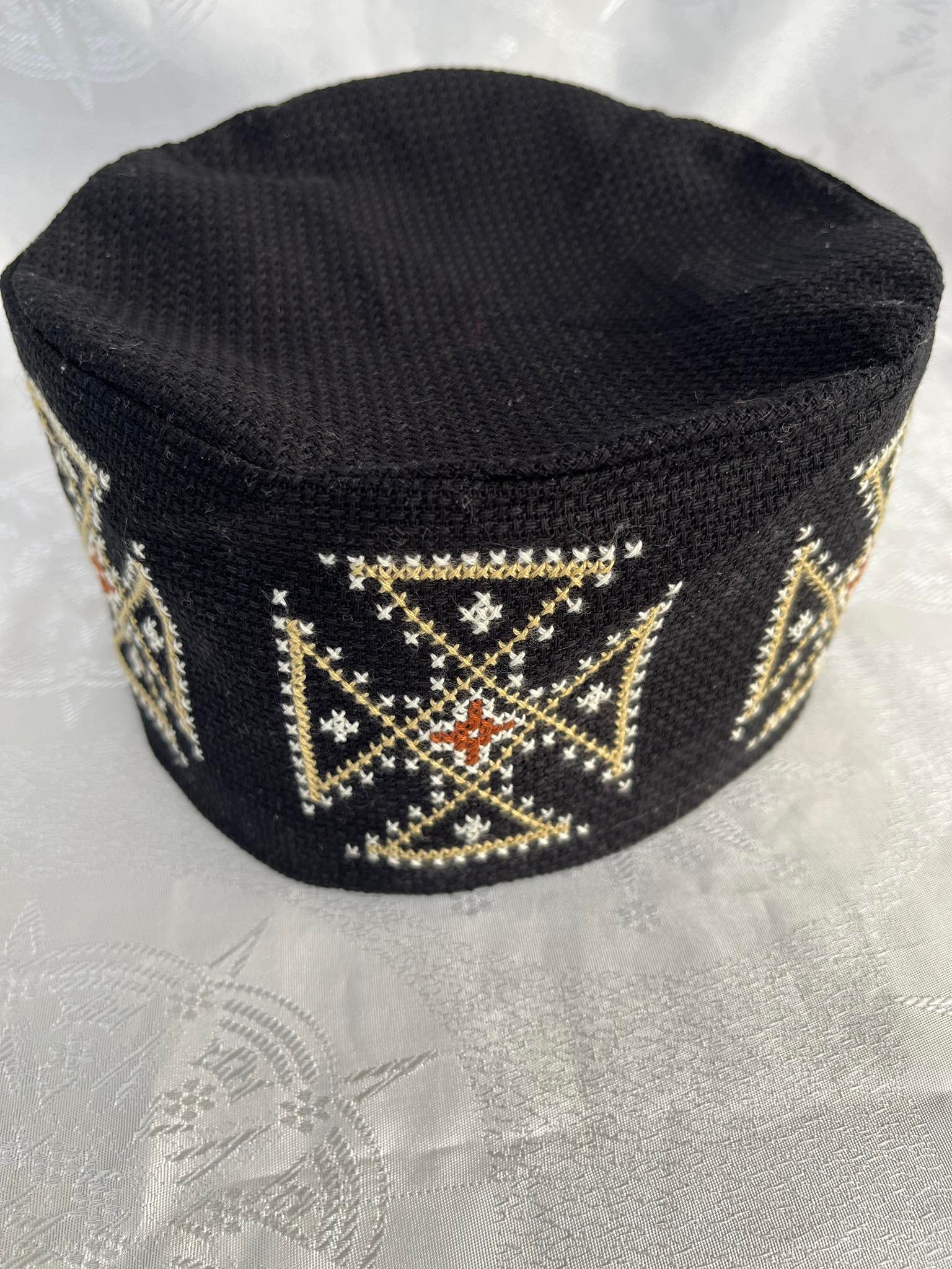 Hand Embroidered Hat,skufia,fabric Hat,ethnic Embroidery Hat,georgian ...