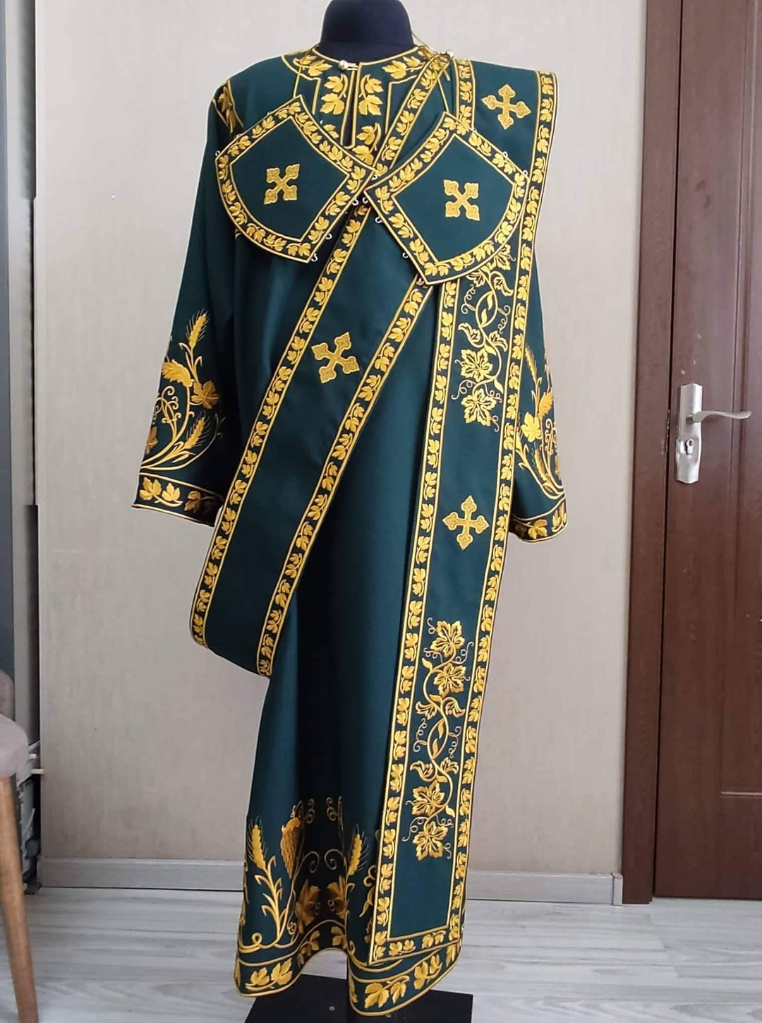 Stikharion,protodeacon's Vestment,altar Vestment,stikhar,deacon's Set ...