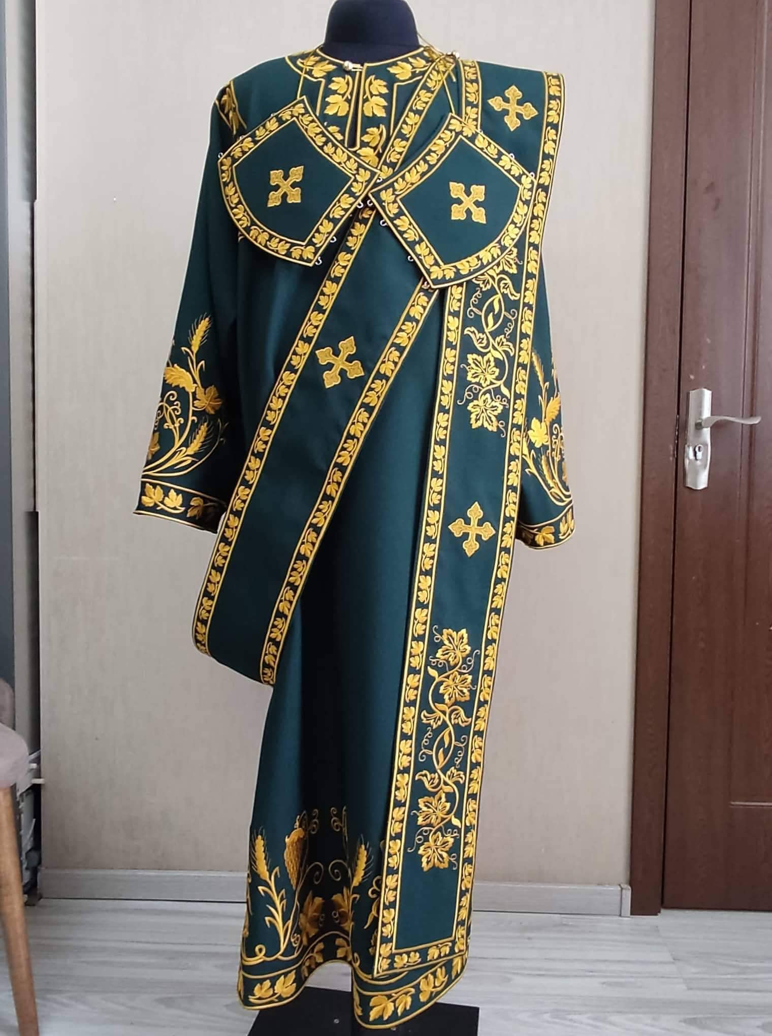 Stikharion,protodeacon's Vestment,altar Vestment,stikhar,deacon's Set ...