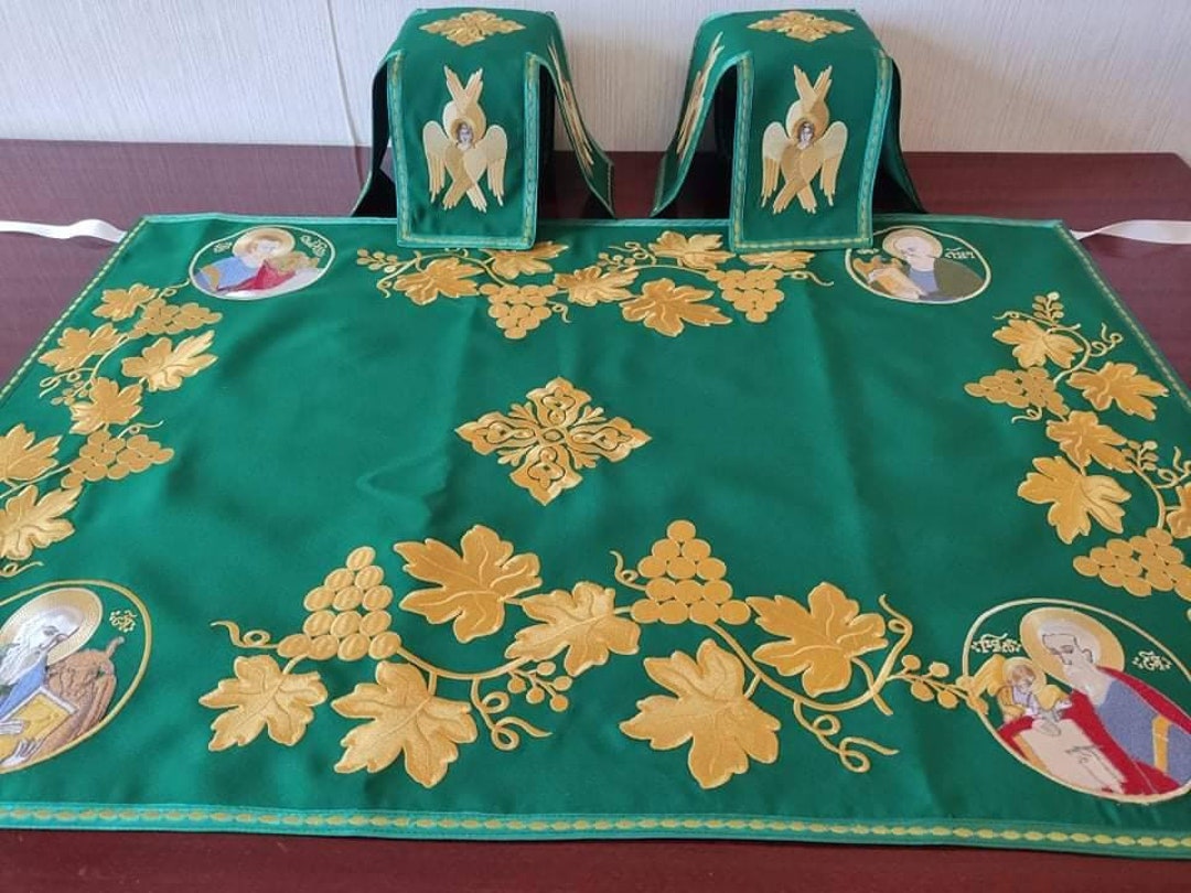 Chalice Covers,used in Orthodox Chereh During Liturgy,to Cover Chalice ...
