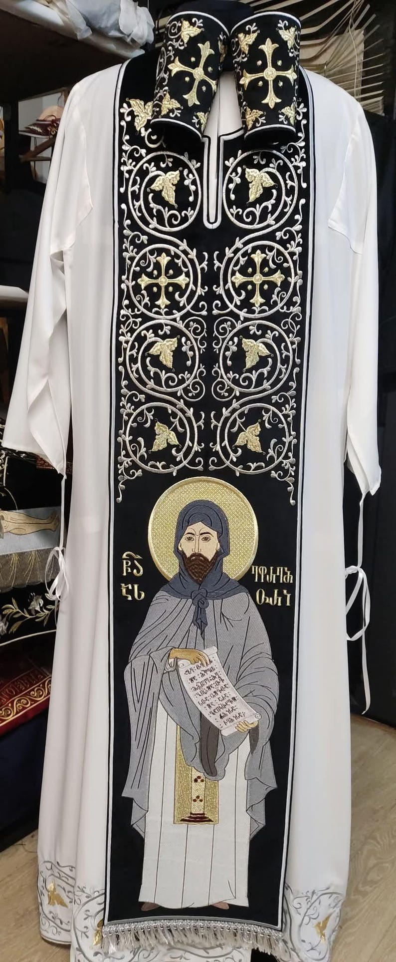 Priest Robe,orthodox Vestments,priest Vestments,christianpriest Robe ...