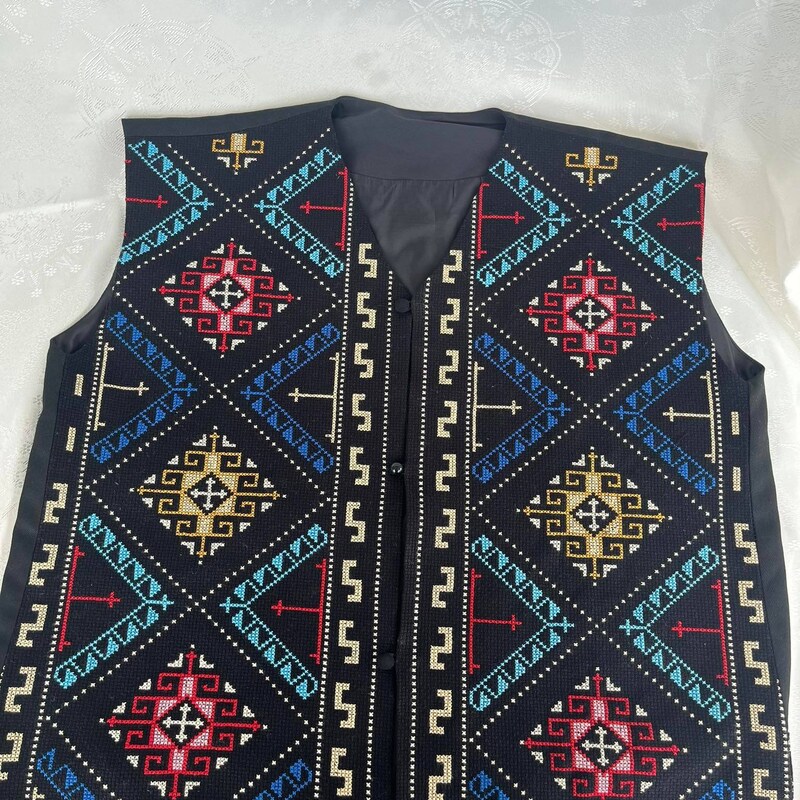 Embroidery Vest - Etsy