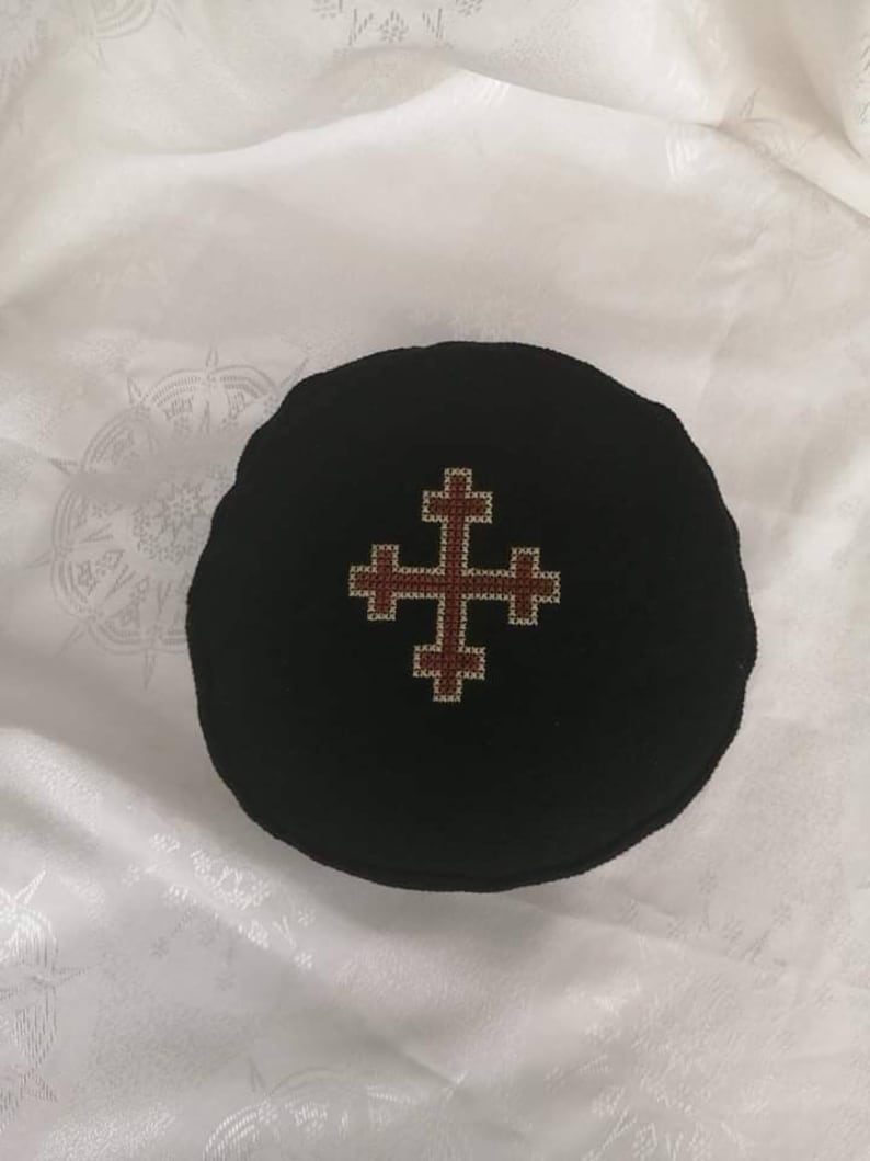 Hand Embroidered Hat,skufia, Fabric Hat, Embroidered Hat, Georgian ...