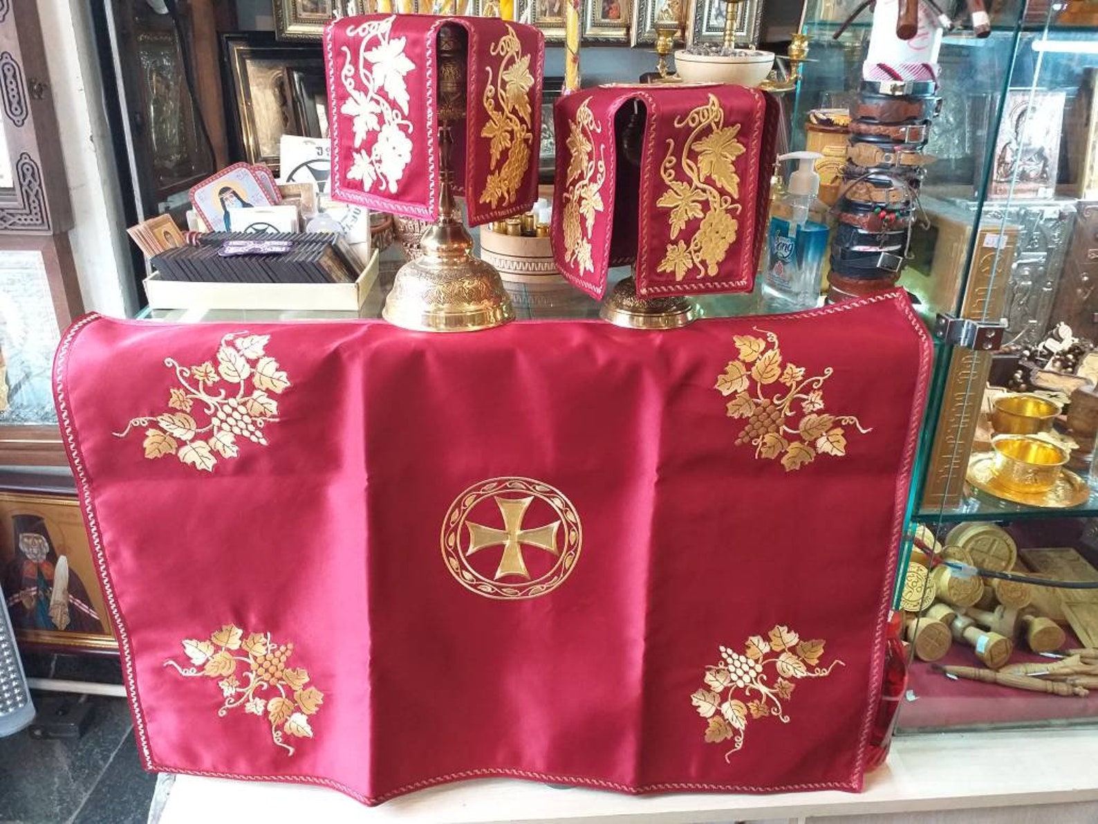Chalice Covers Used in Orthodox Chereh During Liturgy,to Cover Chalice ...