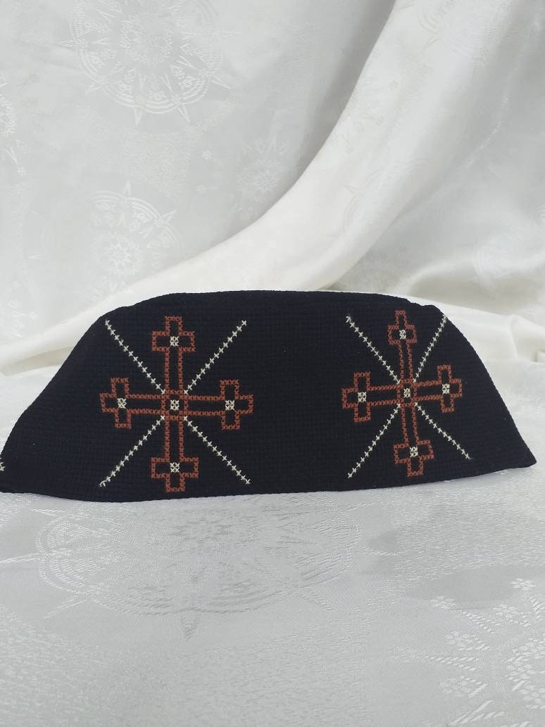 Skufia,georgian Wool Hat,georgian Traditional Hats,traditional Hat ...