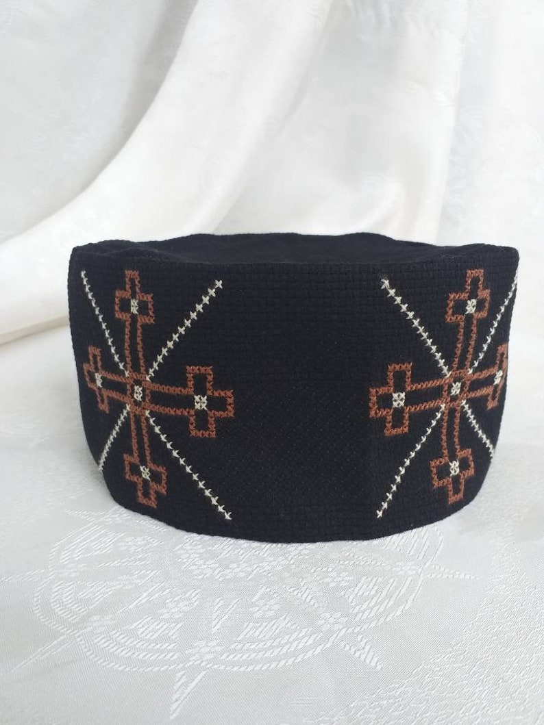 Skufia,georgian Wool Hat,georgian Traditional Hats,traditional Hat ...