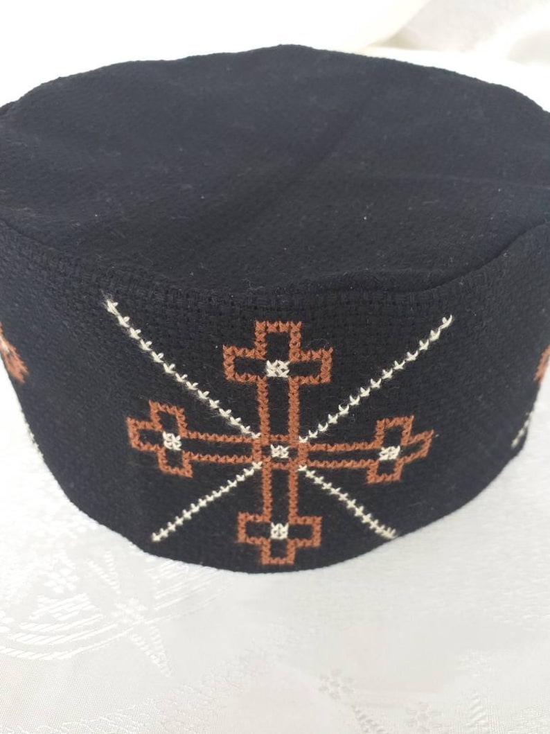 Skufia,georgian Wool Hat,georgian Traditional Hats,traditional Hat ...