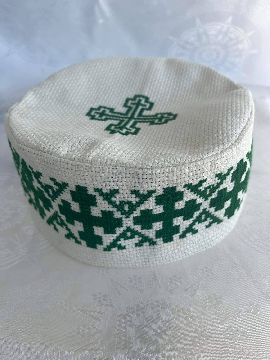 Hand Embroidered Hatfabric Hatembroidered Hatcross - Etsy