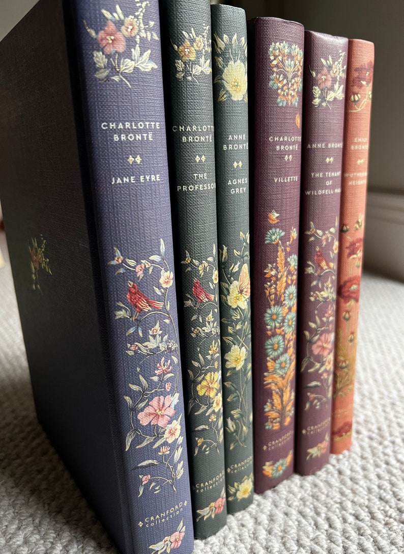 Bronte Sisters Book Collection Charlotte Bronte Emily Bronte Anne ...