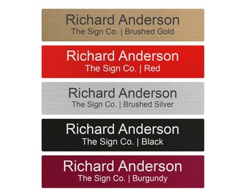 2x10 Name Plate | Etsy