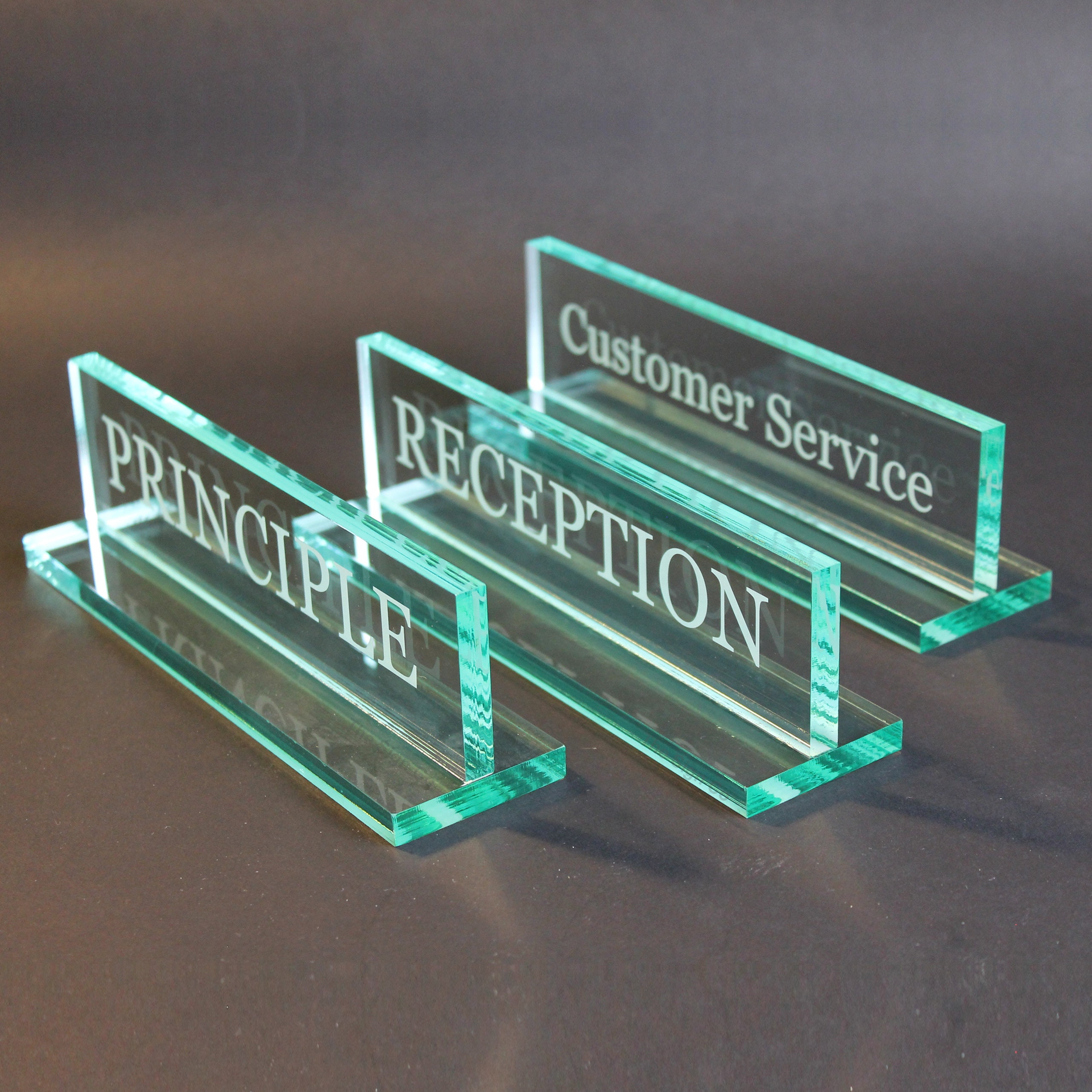 Office Desk Name Plate Custom Name Plates Made From - Etsy