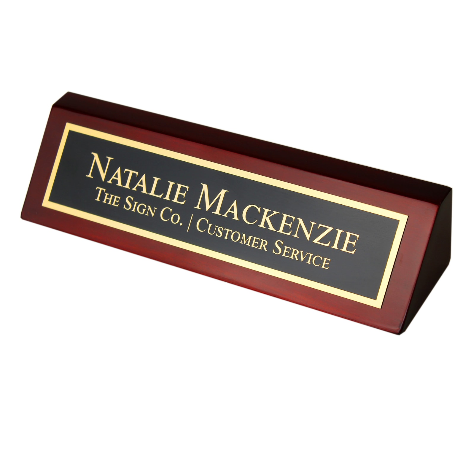 Personalized Office Name Plate for Desk Engraved Business Desk Name ...