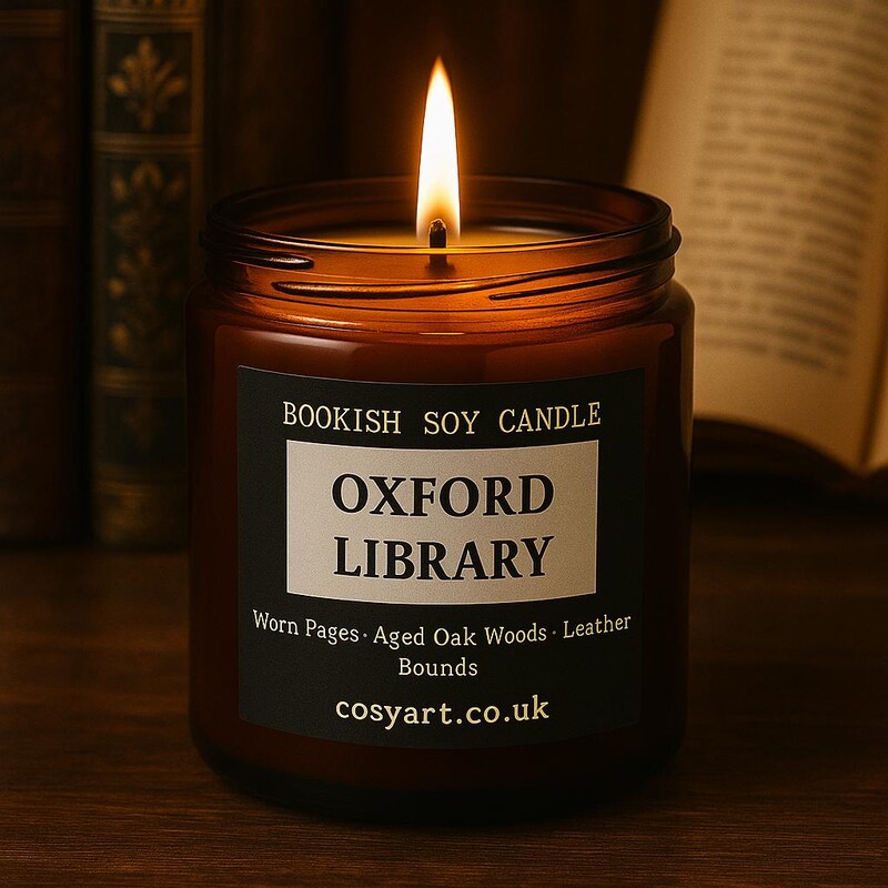 Library Candle - Etsy