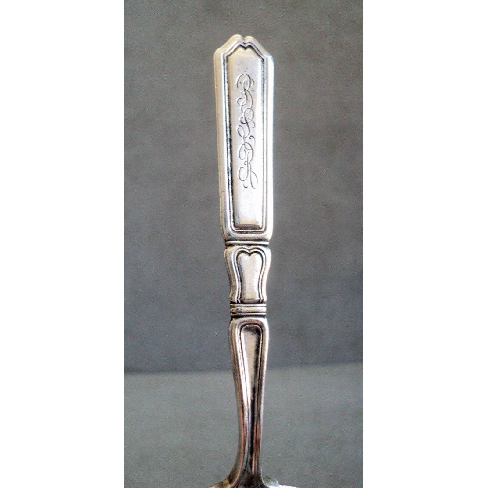 Antique Sterling Silver 5 Pierced Bowl SPOON Sugar Sifter BON BONS With ...