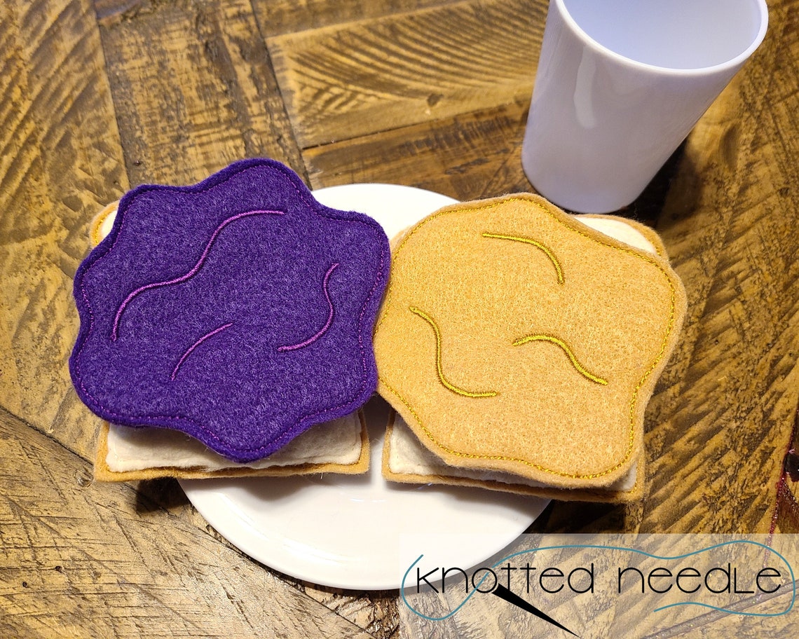 Sandwich Felt Food in the Hoop Embroidery ITH Embroidery - Etsy Australia