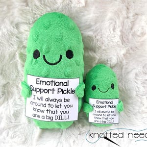 Emotional Support Pickle Embroidery, Emotional Support Pickle Design ...