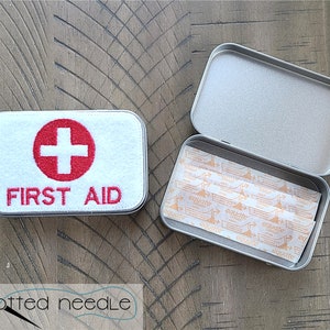 First Aid Kit Ith Embroidery Design - Etsy