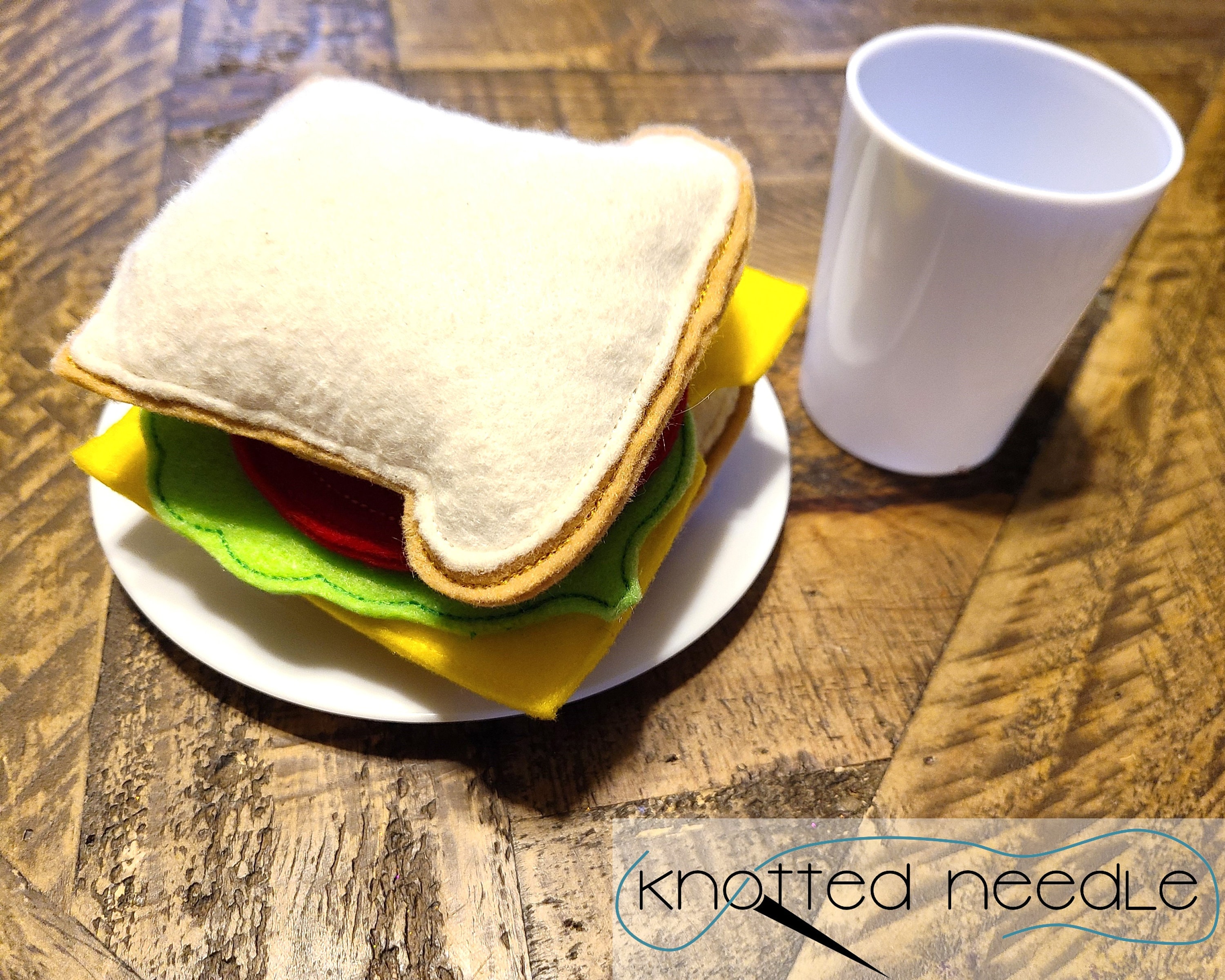 Sandwich Felt Food in the Hoop Embroidery ITH Embroidery - Etsy