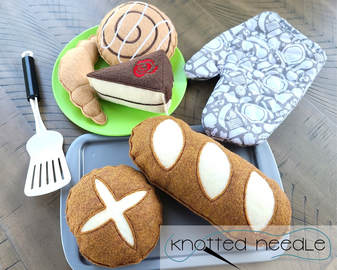 Felt Bakery Food: ITH Embroidery Designs (digital Download, 5x7 Hoop ...