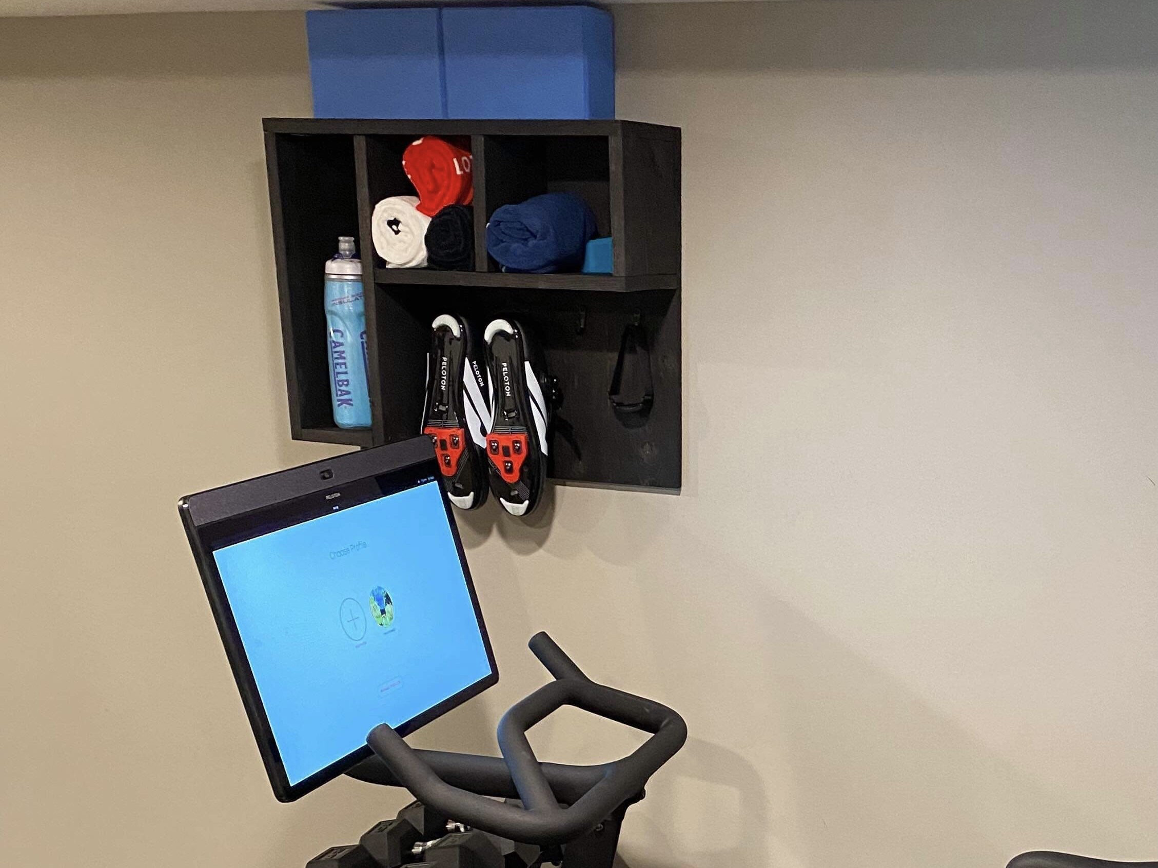 Peloton Home Gym Shoe Storage Shelf - Etsy