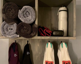 Home Gym Shoe Shelf peloton Inspired - Etsy