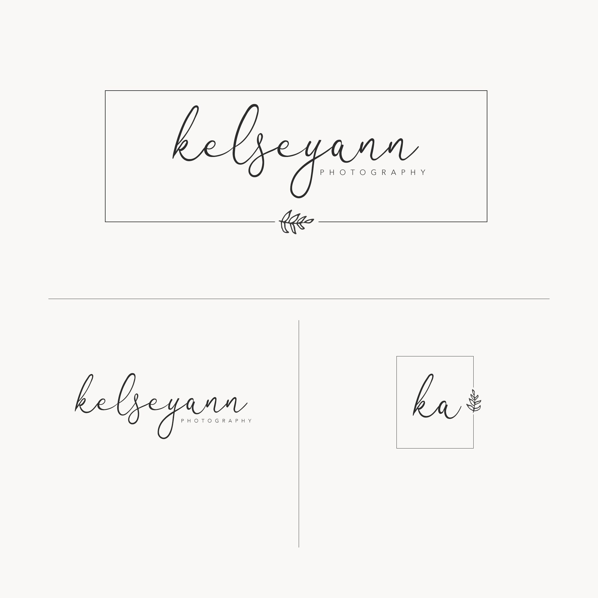 Premade Custom Photography Logo Handwritten Logo Script - Etsy