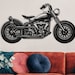 Chopper Garage Sign Motorcycle Metal Wall Decor Metal Wall - Etsy
