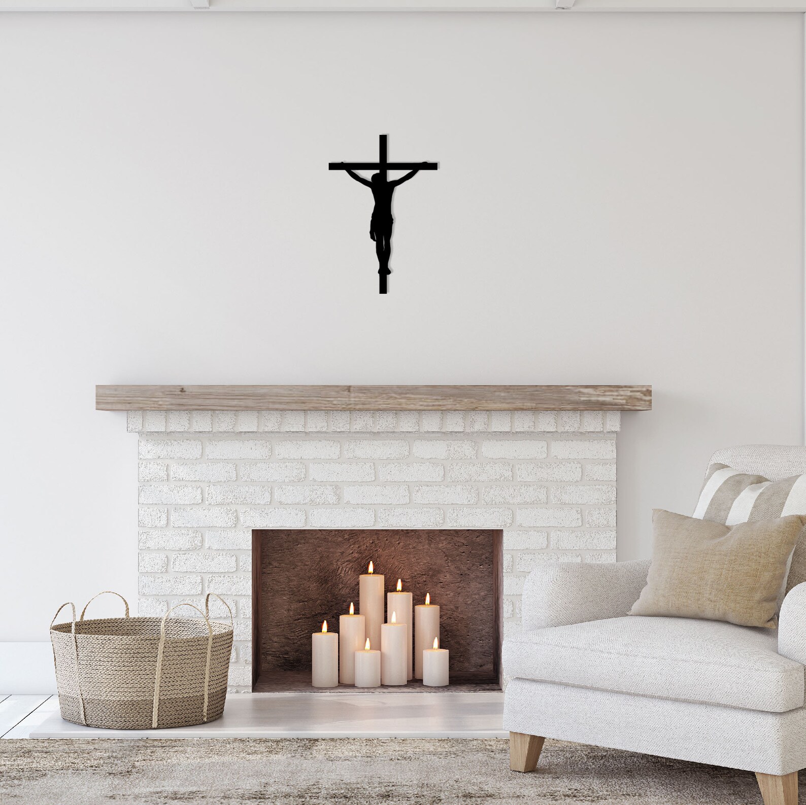 Set of Three Religious Metal Wall Art Jesus Christ Holy Virgin | Etsy