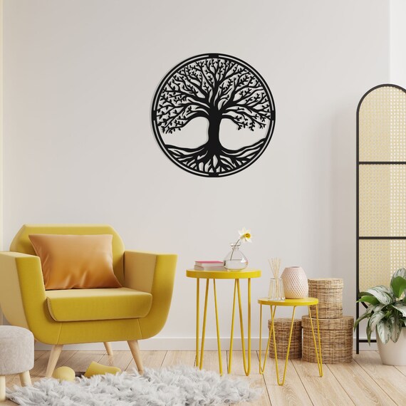 Metal Tree of Life Decorprecision Cut Decor Tree Cut Out - Etsy