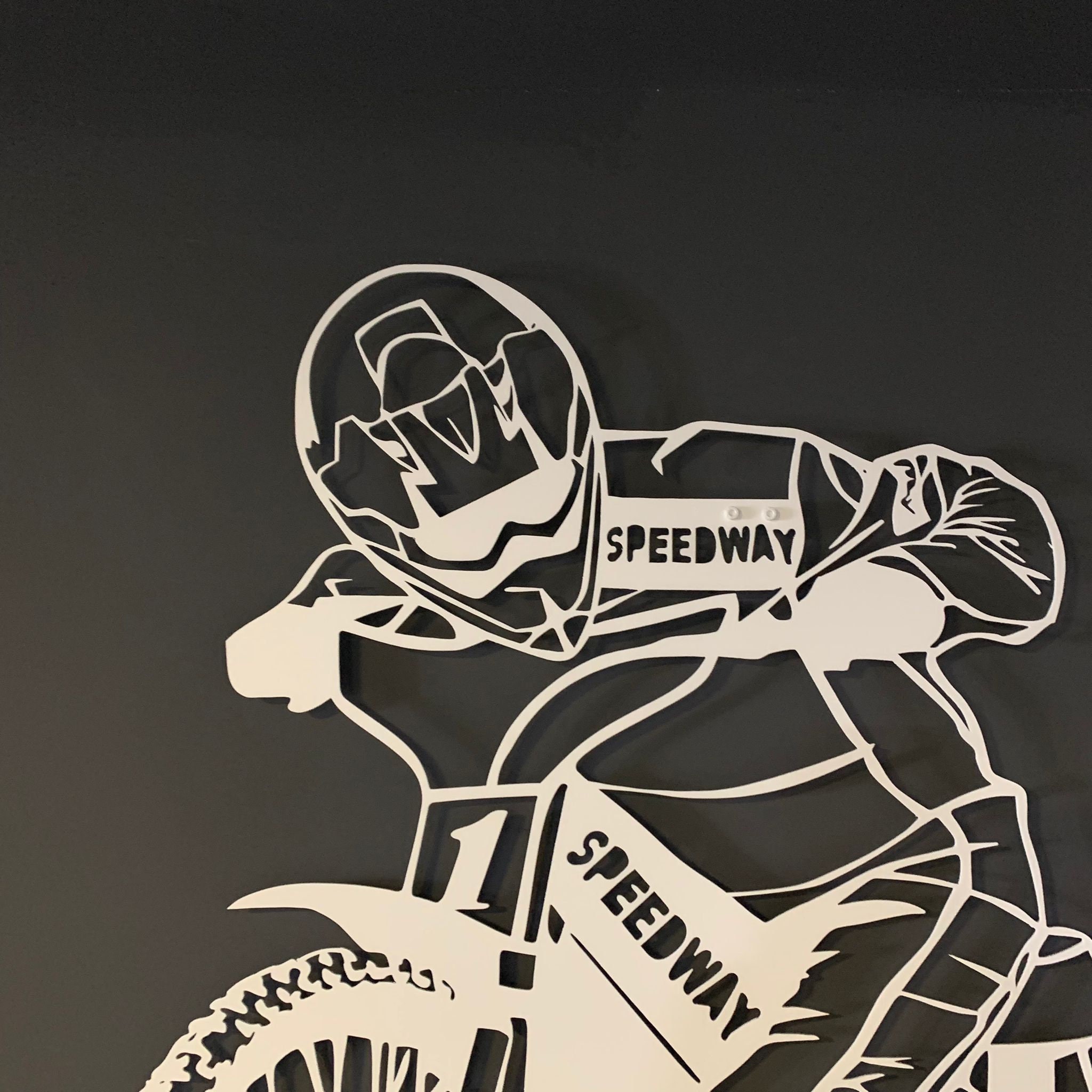 Speedy Motorcycle Metal Wall Art Indian Motorcycle Metal - Etsy