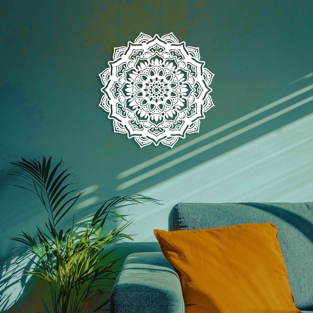 Castello - Mandala Wall Art, Outdoor Wall Decor, Living Room, Office ...