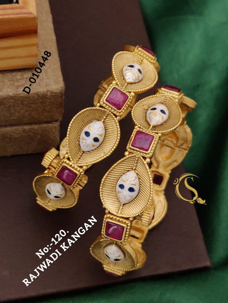 Women's Antique High Gold Openable Patla / Bengal/rajwadi - Etsy