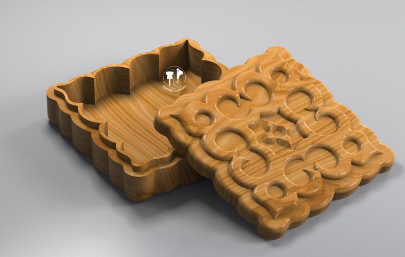 Super Pack 8 Jewelry Boxes 3d Stl Files for Cnc and 3D Printer - Etsy