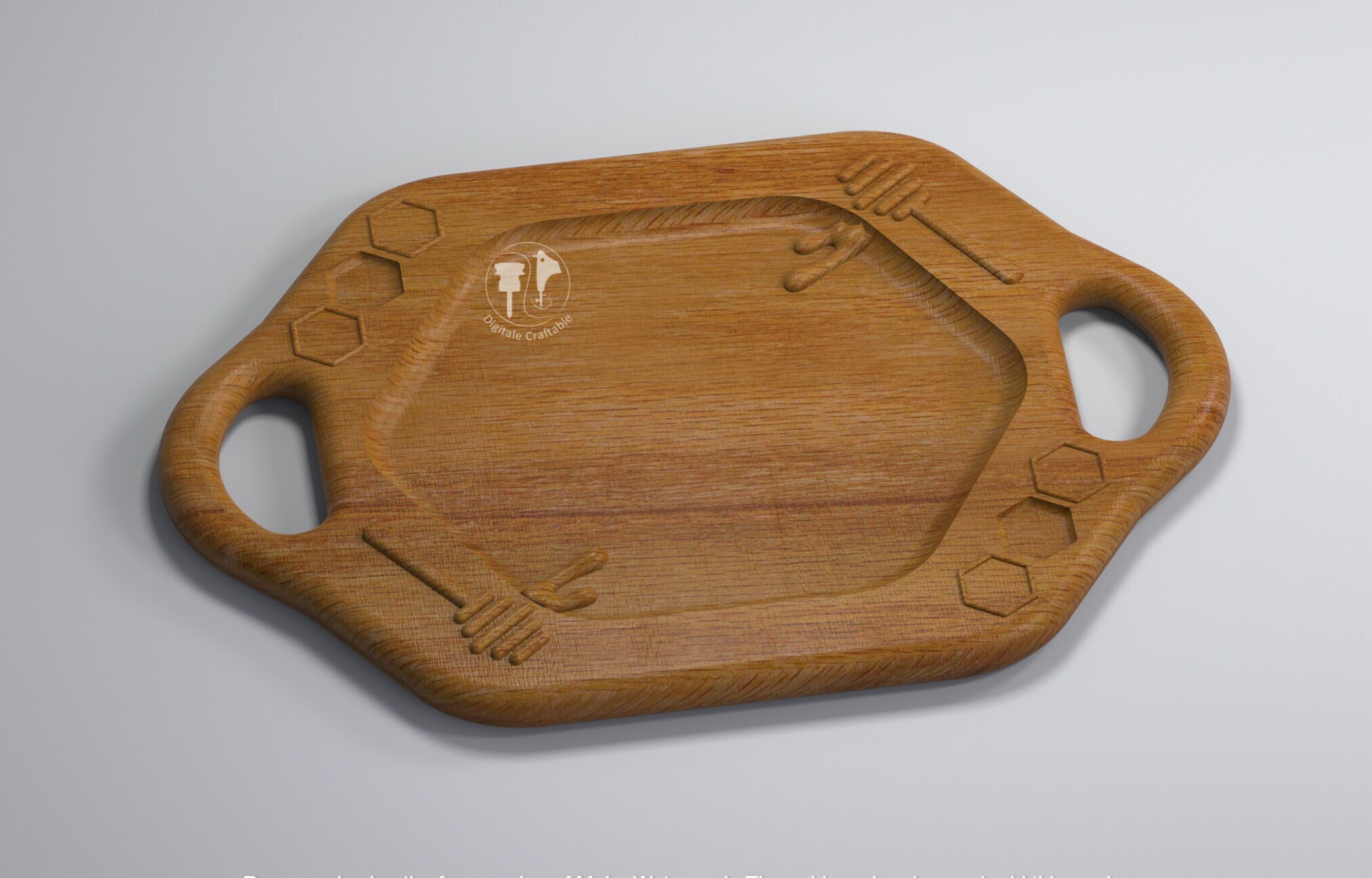 Honeycomb Tray Stl Files for Cnc and 3d Priner - Etsy Australia