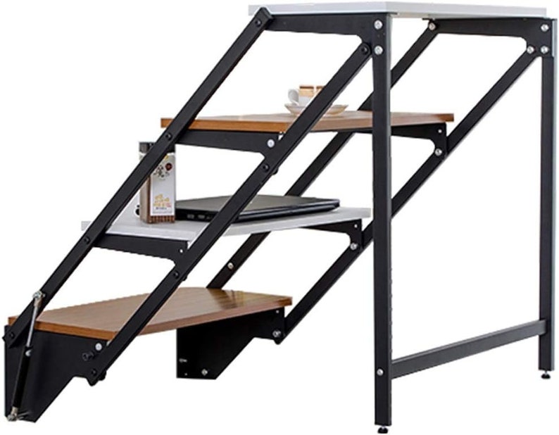 Build Plans Wall Folding Table, Convertible Folding Desk With Rotating ...