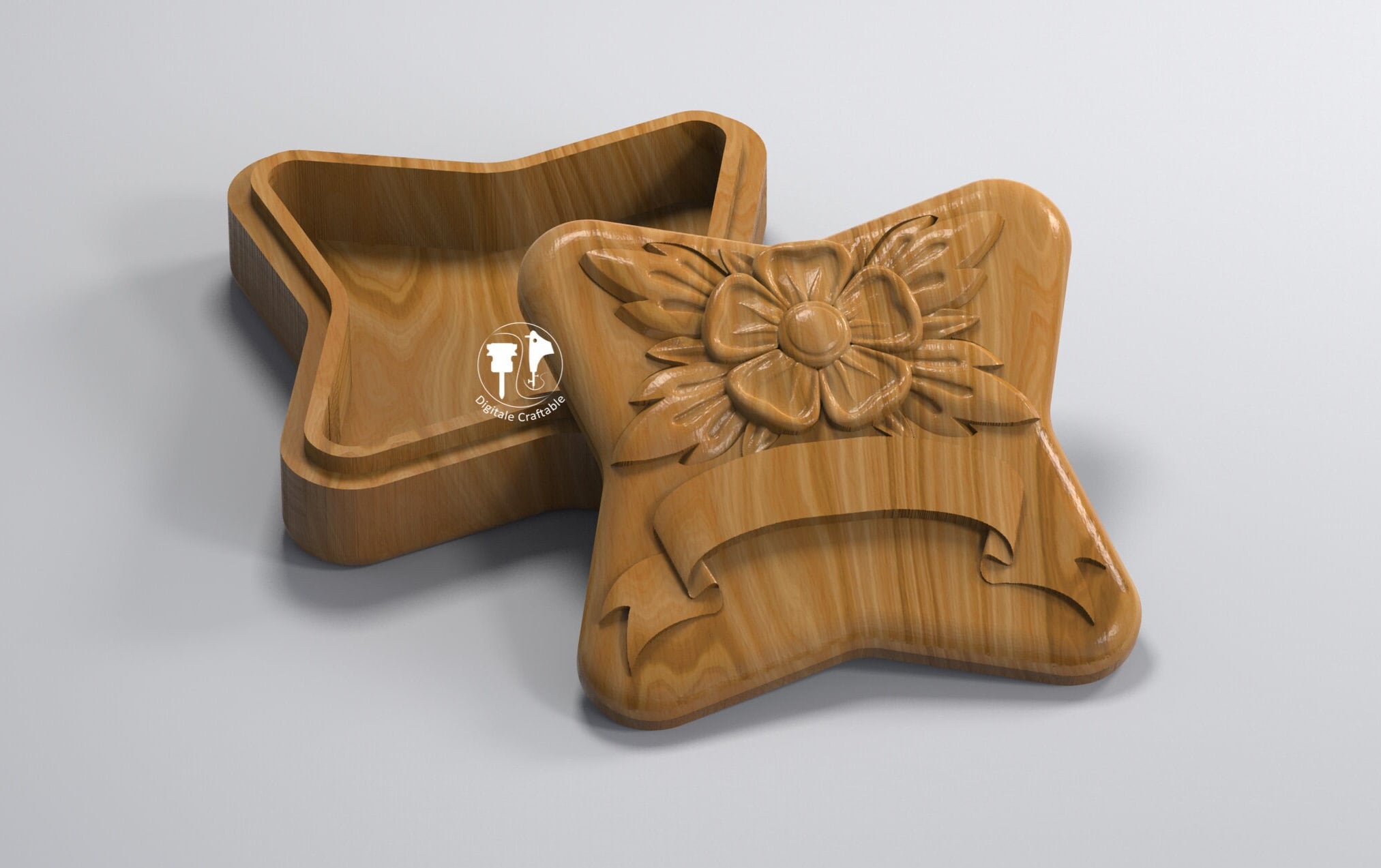 Super Pack 8 Jewelry Boxes 3d Stl Files for Cnc and 3D Printer - Etsy