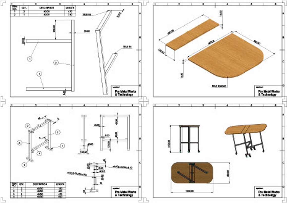 Build Plans Folding Table Dining, Extendable Kitchen Table, Table ...